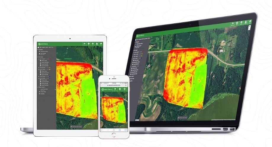 Cámara doble para inspección por Sentera Double 4K (NDVI + NDRE ...
